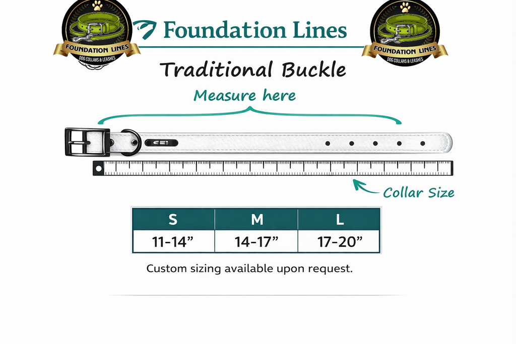 Foundation Essential Dog Collar – Foundation Lines